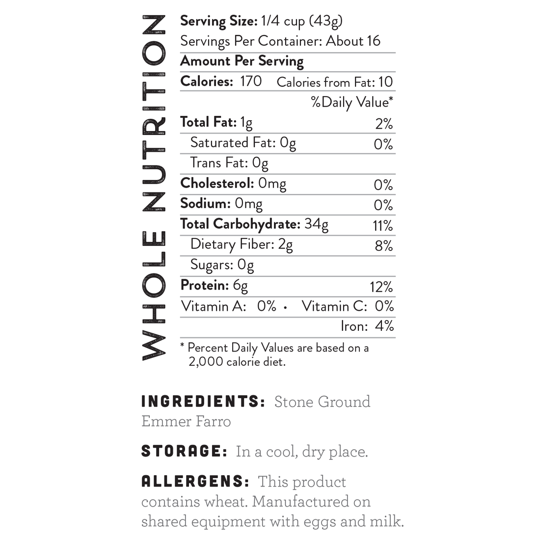 Emmer Farro Flour – Hayden Flour Mills